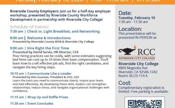 Events | Riverside County Workforce Development